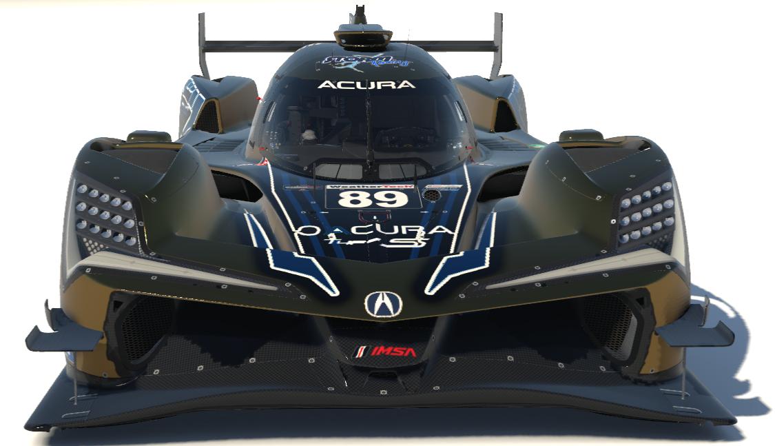 STORM Racing Team Acura LMDh/GTP - Gold by Wesley Strait - Trading Paints