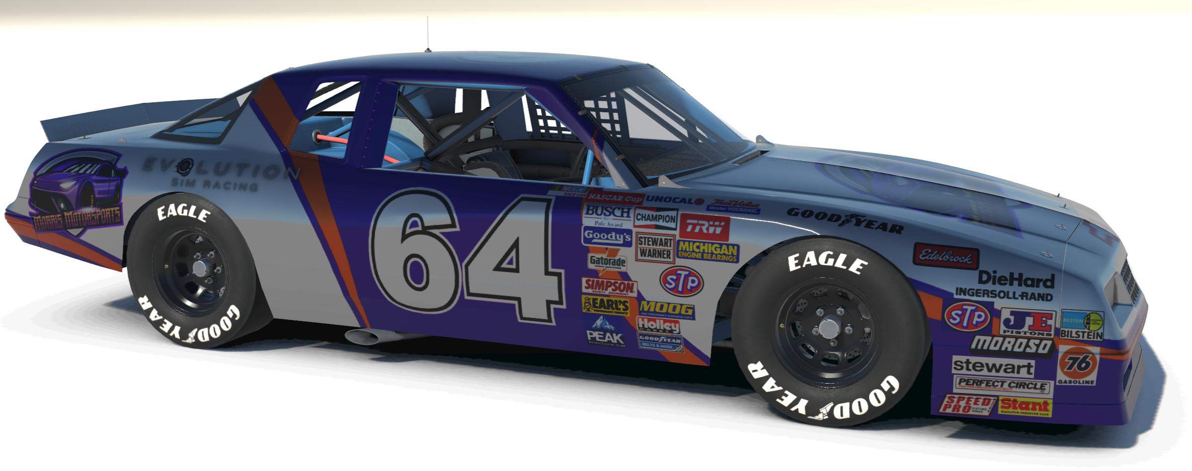 Morris Motorsports + Evo Sim Racing Shiny - Chevrolet Monte Carlo 1987 ...