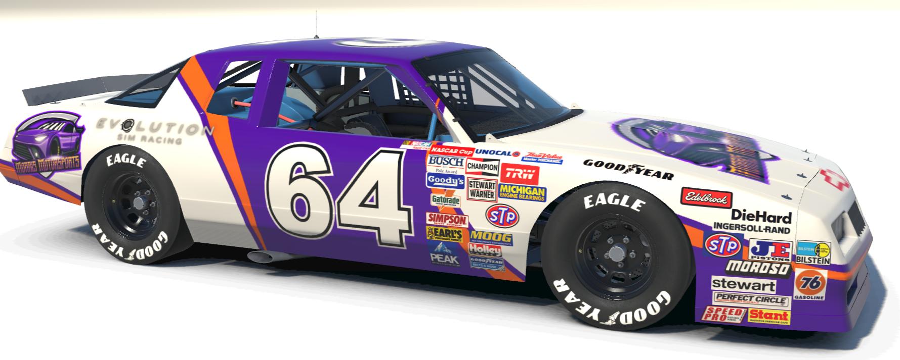 Morris Motorsports + Evo Sim Racing - Chevrolet Monte Carlo 1987 by ...