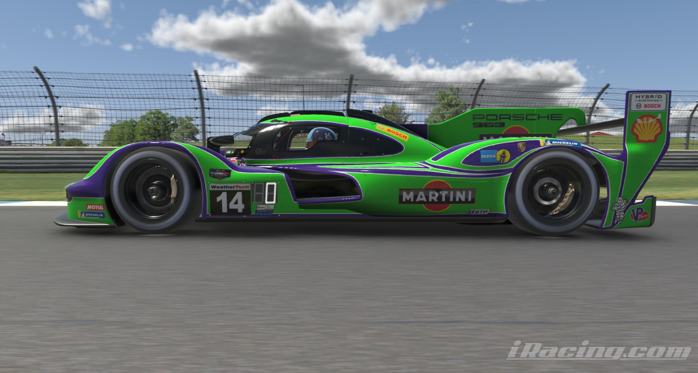 Martini Racing Hippie Porsche 963 GTP by Serena M. - Trading Paints