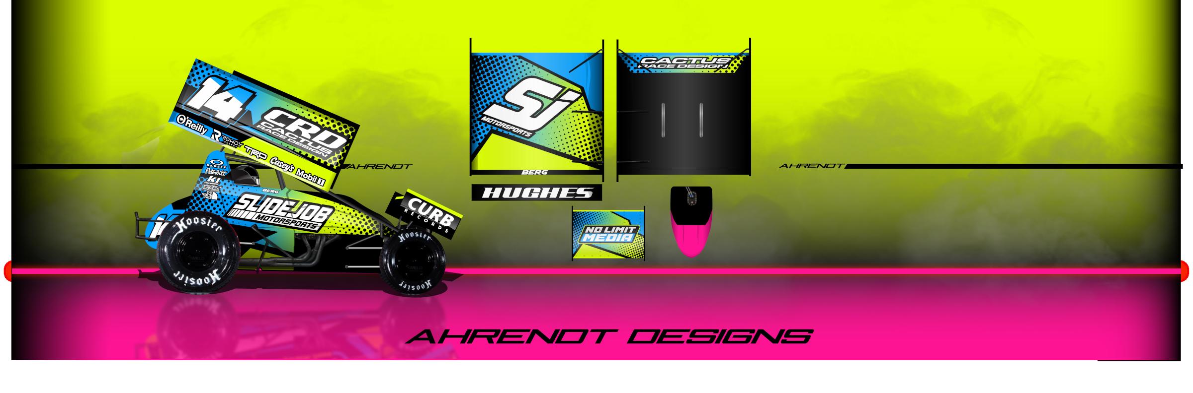 2024 Dylan Berg Sprint Car by Koleton Anderson - Trading Paints