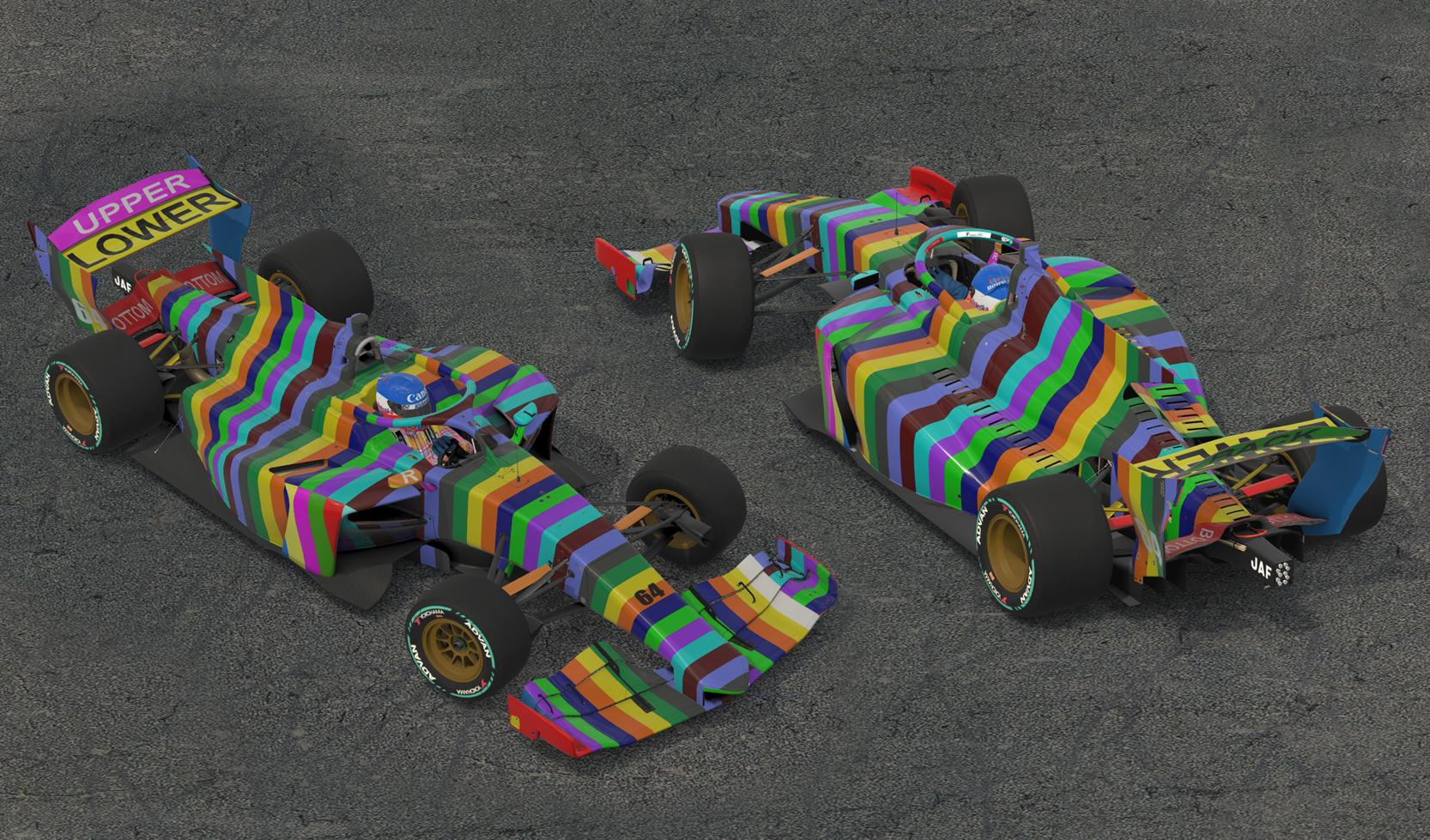 Super Formula Stripes by Clyde Coman - Trading Paints