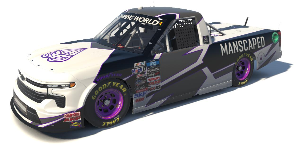 Manscaped TCS No Number Silverado by Aaron M Holroyd - Trading Paints