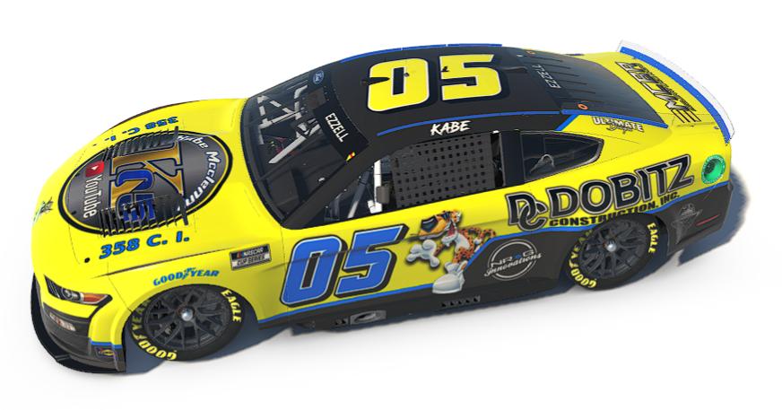 Dobitz Mustang Nextgen Custom Number by Doug Ezzell - Trading Paints