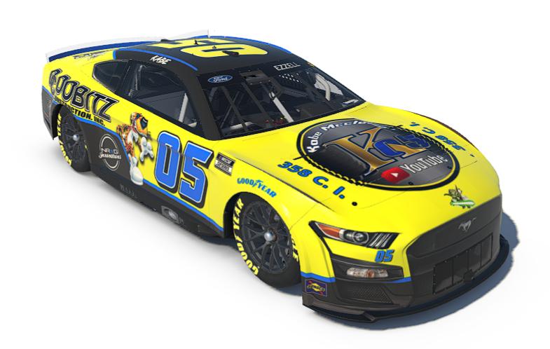 Dobitz Mustang Nextgen Custom Number by Doug Ezzell - Trading Paints