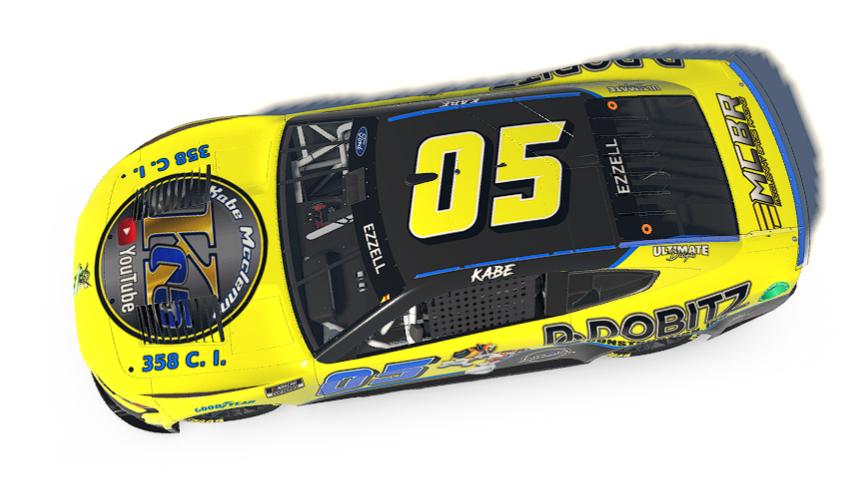 Dobitz Mustang Nextgen Custom Number by Doug Ezzell - Trading Paints