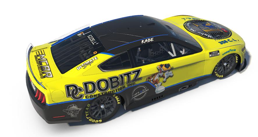 Dobitz Mustang Nextgen Sim Number by Doug Ezzell - Trading Paints