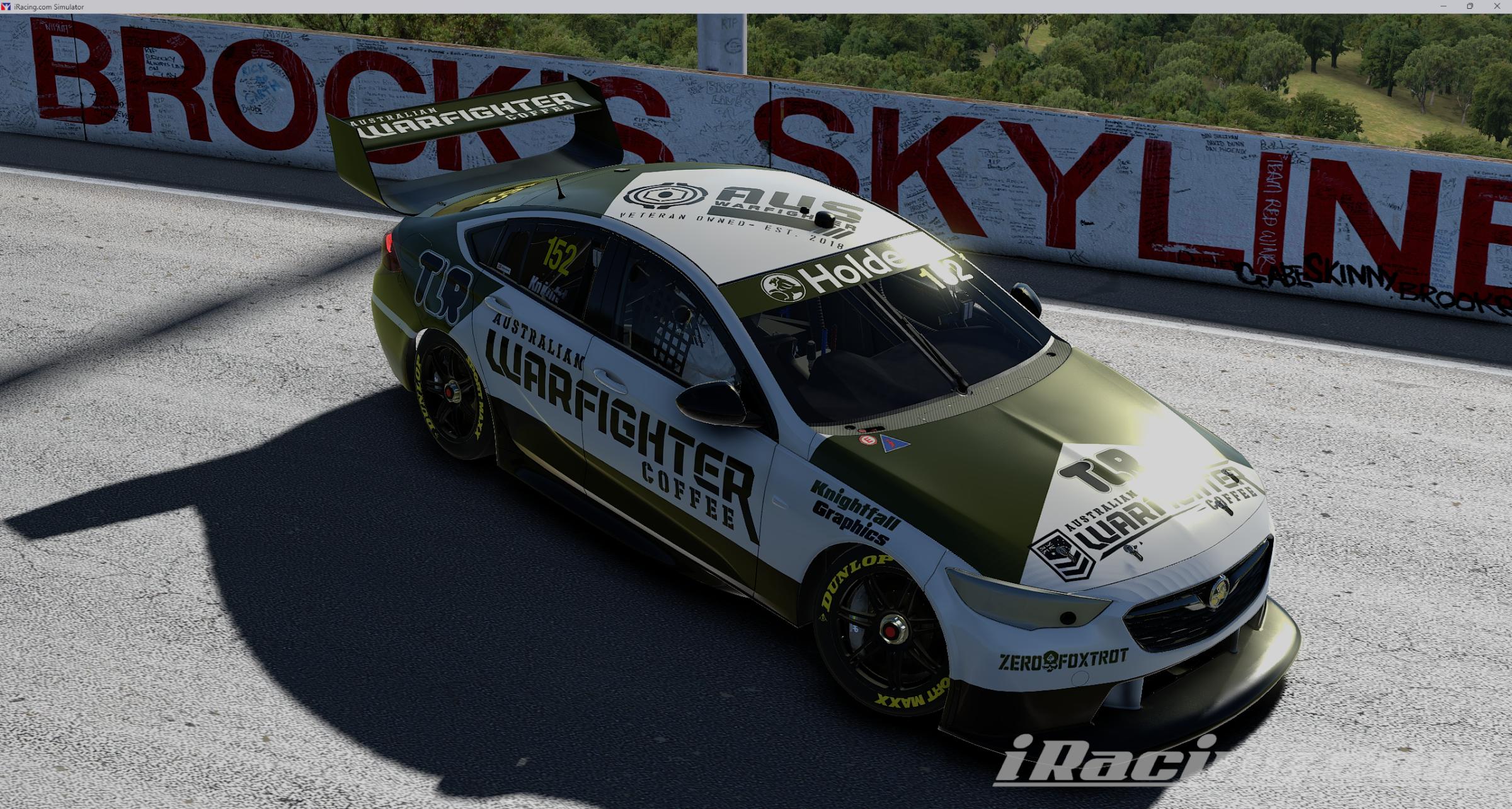 Australian Warfighter coffee Brock Throwback by Matt J K. - Trading Paints
