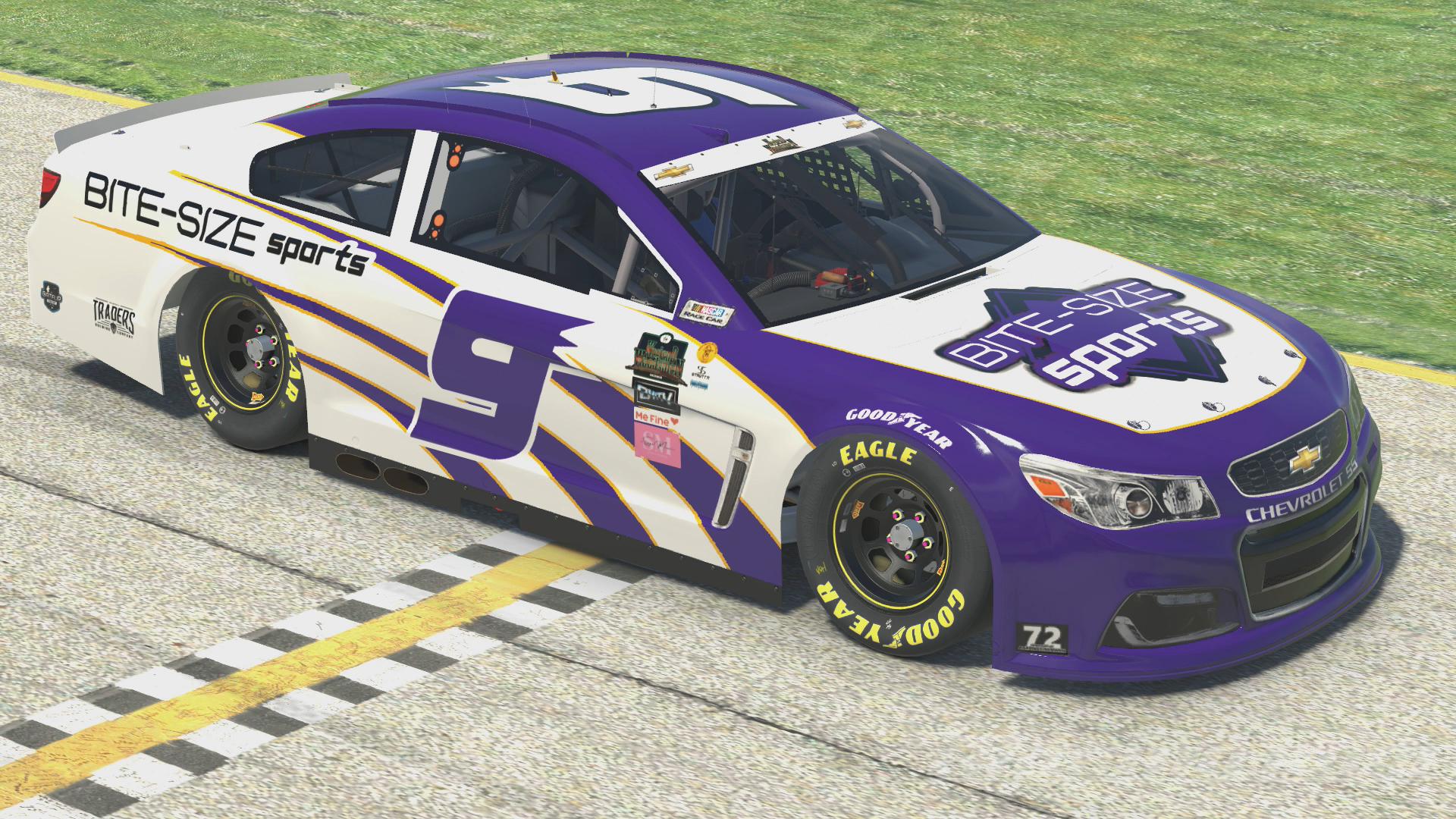 2023B David Westergreen Chevy SS (Vikings Colors) by Vic Bloom ...