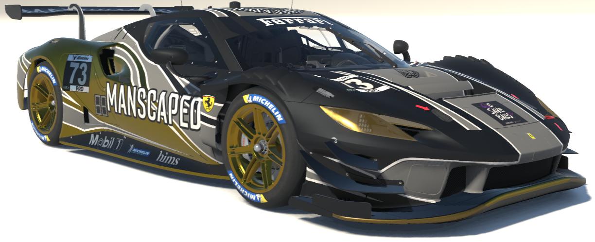 Manscaped Ferrari GT3 by Aaron M Holroyd - Trading Paints