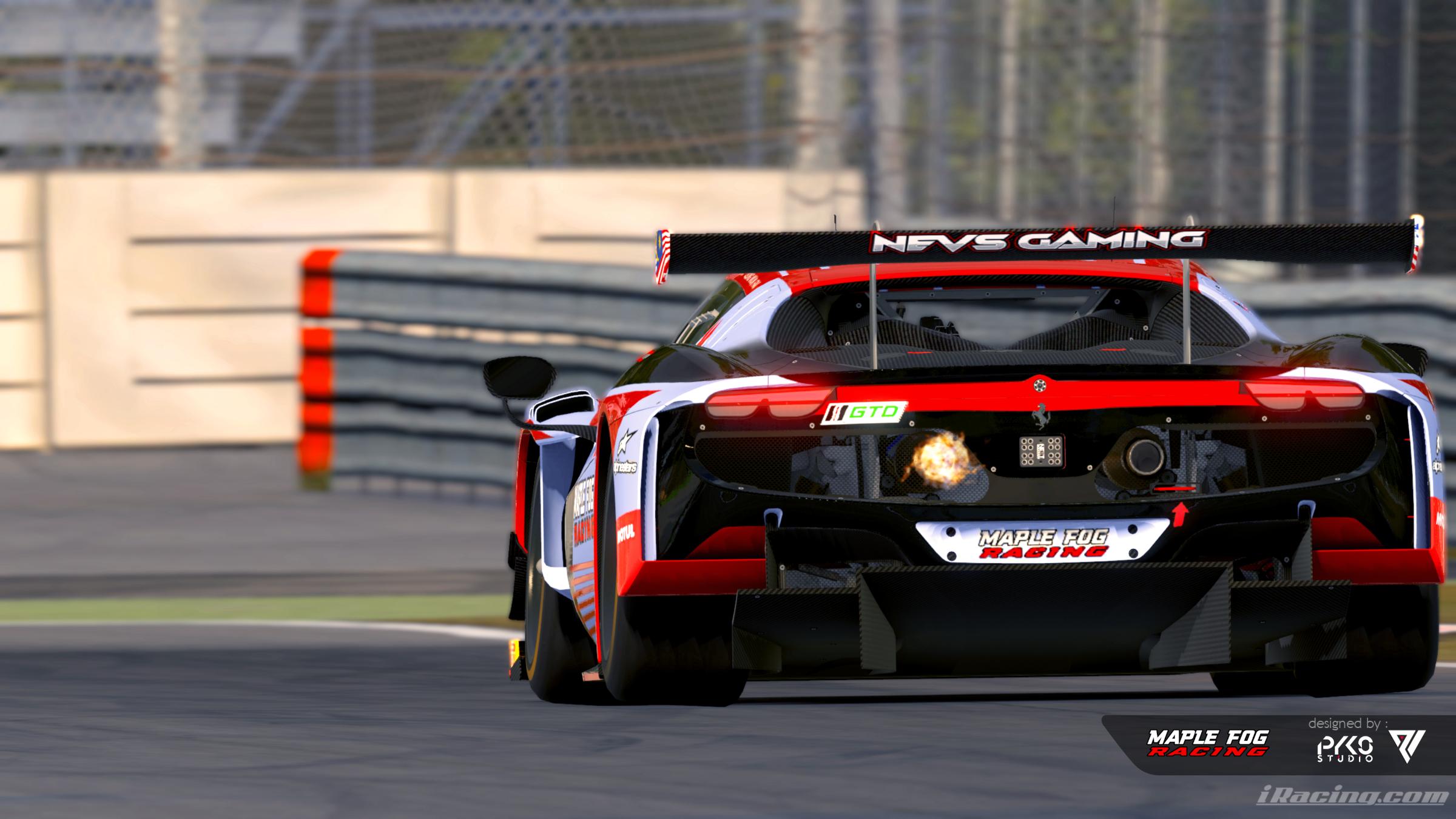 F296GT3 Maple Fog Racing by Syaiful Ariffin - Trading Paints