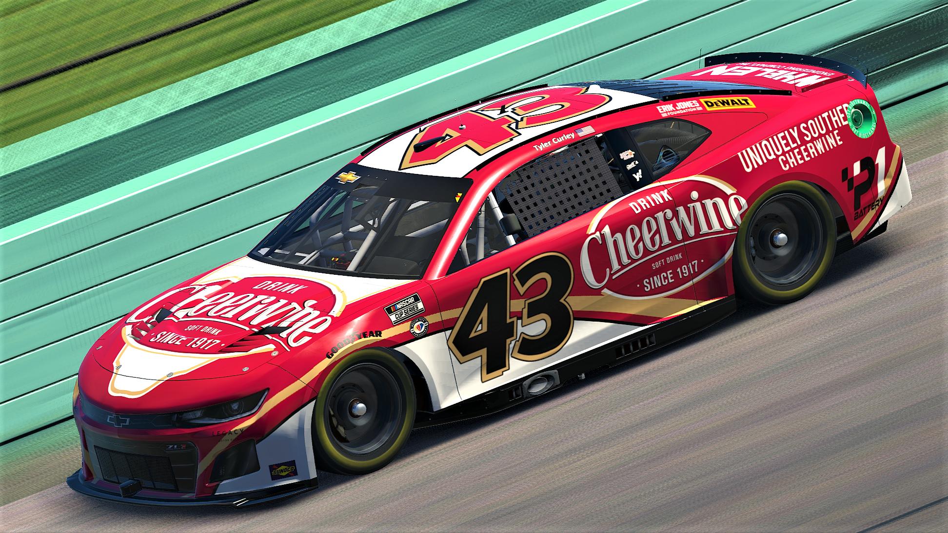 Tyler Curley Cheerwine 43 by Sean Rowe - Trading Paints