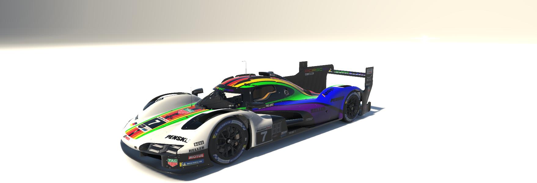 Porsche rainbow or pride livery by Tayne Hodesson - Trading Paints