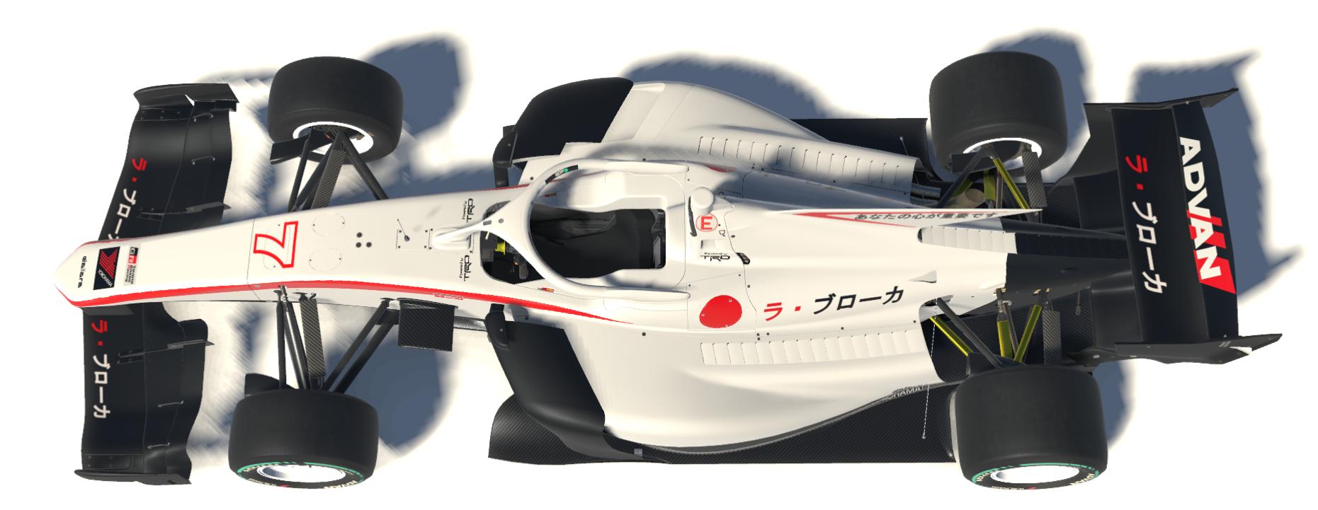 Super Formula SF23 Toyota La Broca racing Japanese Special by Jerrit ...