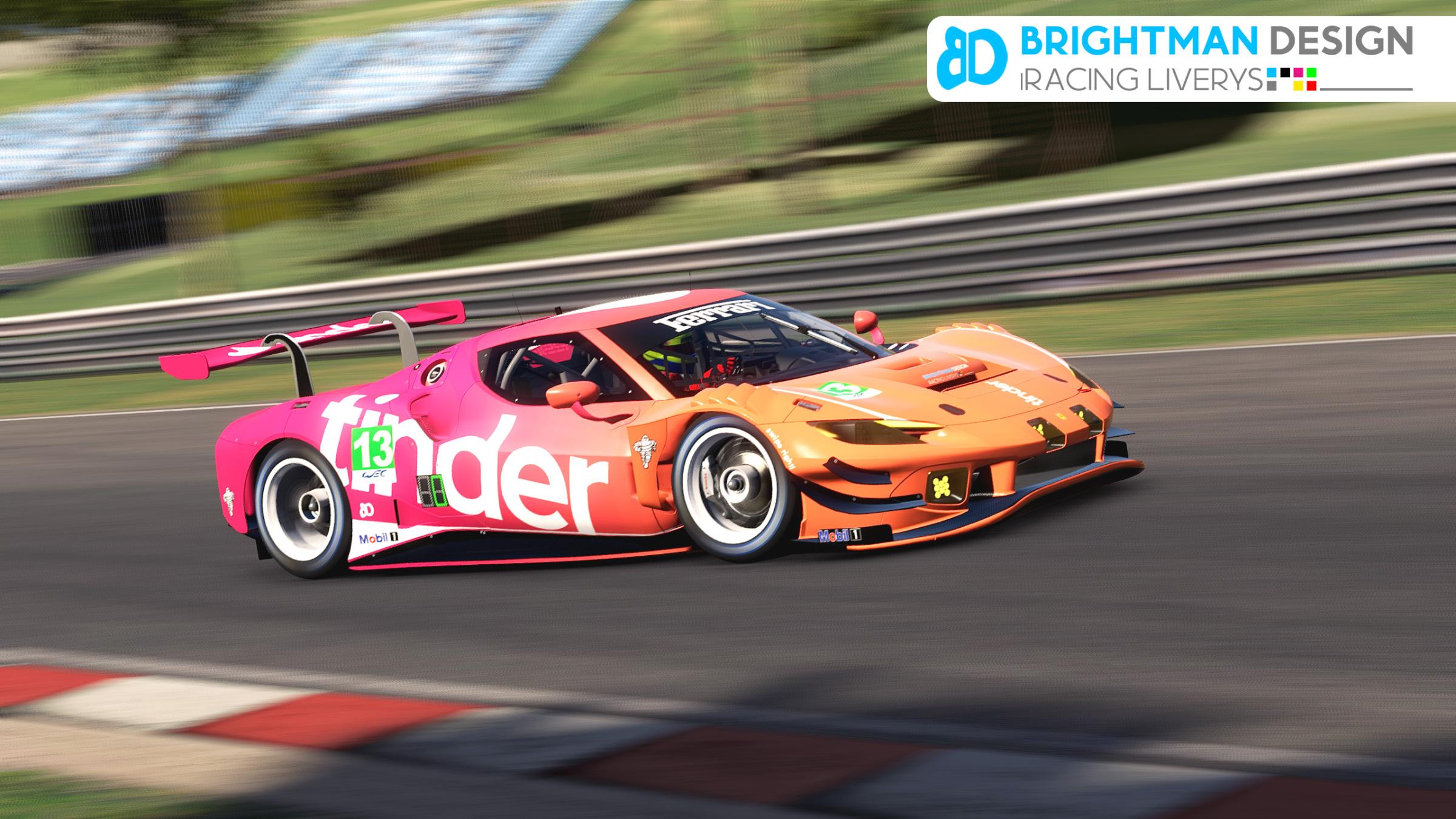 296 GT3 @ tinder by Leon H. - Trading Paints
