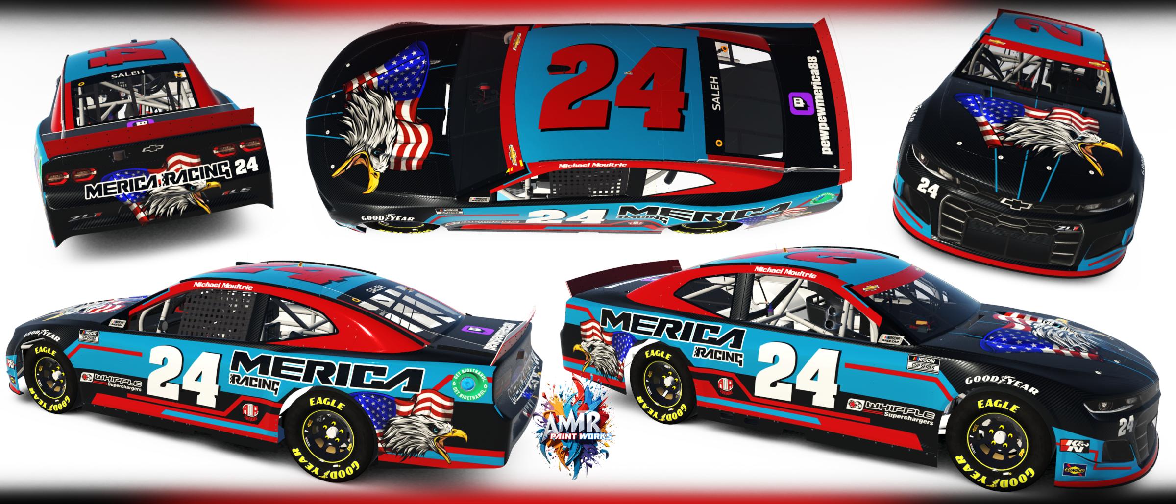 Merica Racing by Amr Saleh - Trading Paints