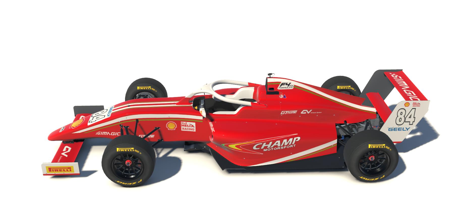 CHAMP motorsport F4 by Bruno Cardoso - Trading Paints