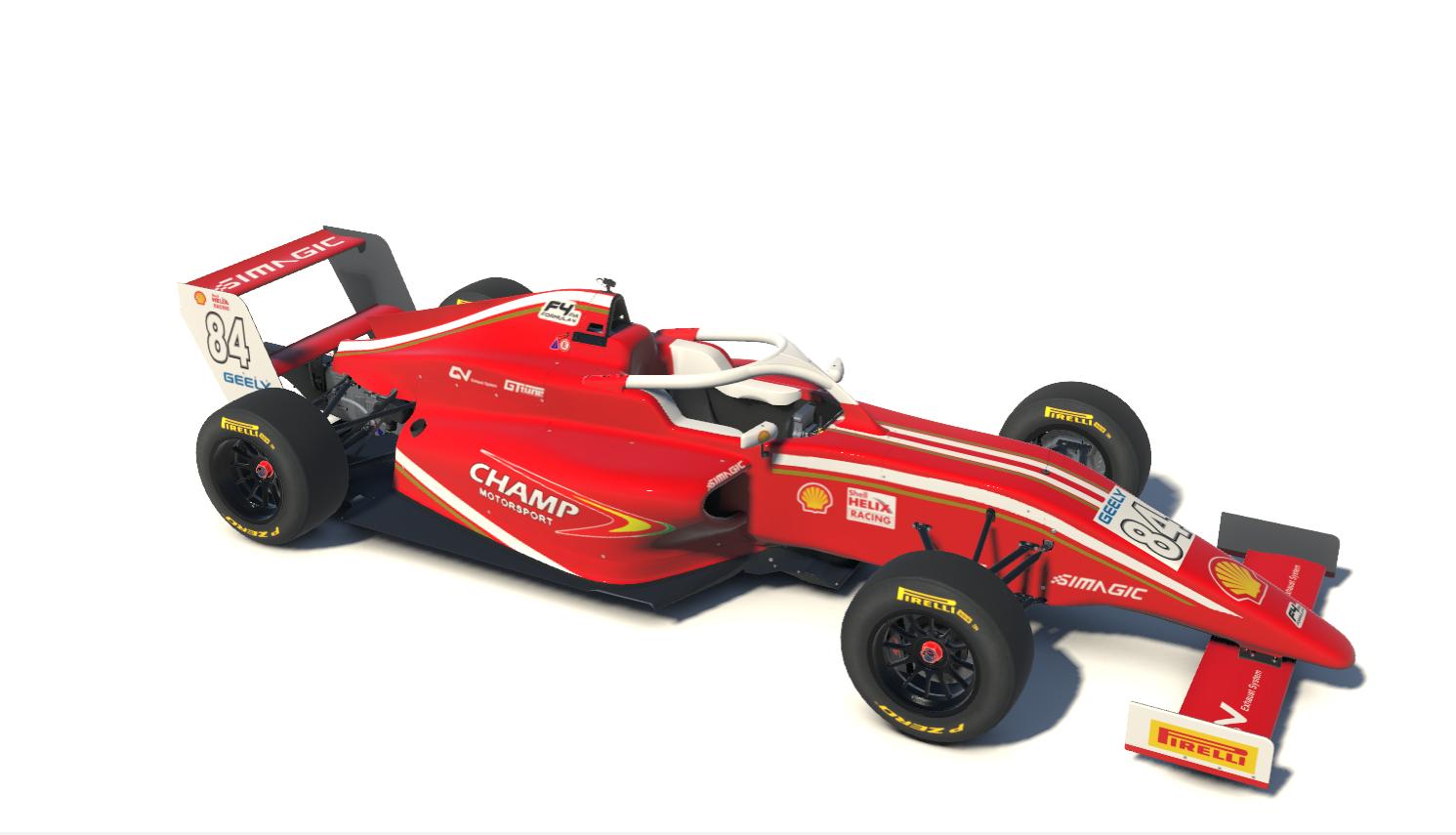 CHAMP motorsport F4 by Bruno Cardoso - Trading Paints