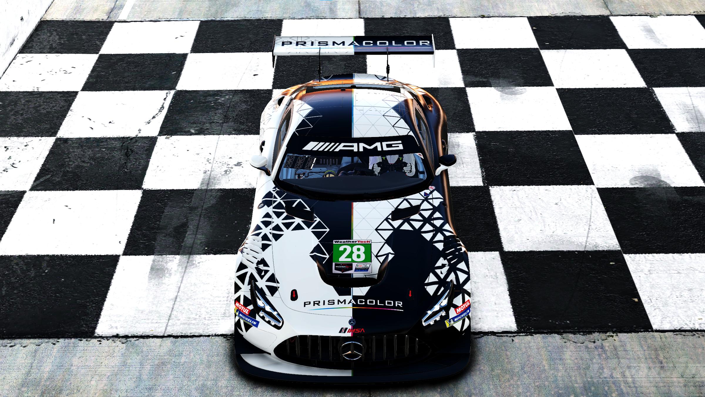 Prismacolor AMG Mercedes GT3 by Joshua JD Miller - Trading Paints