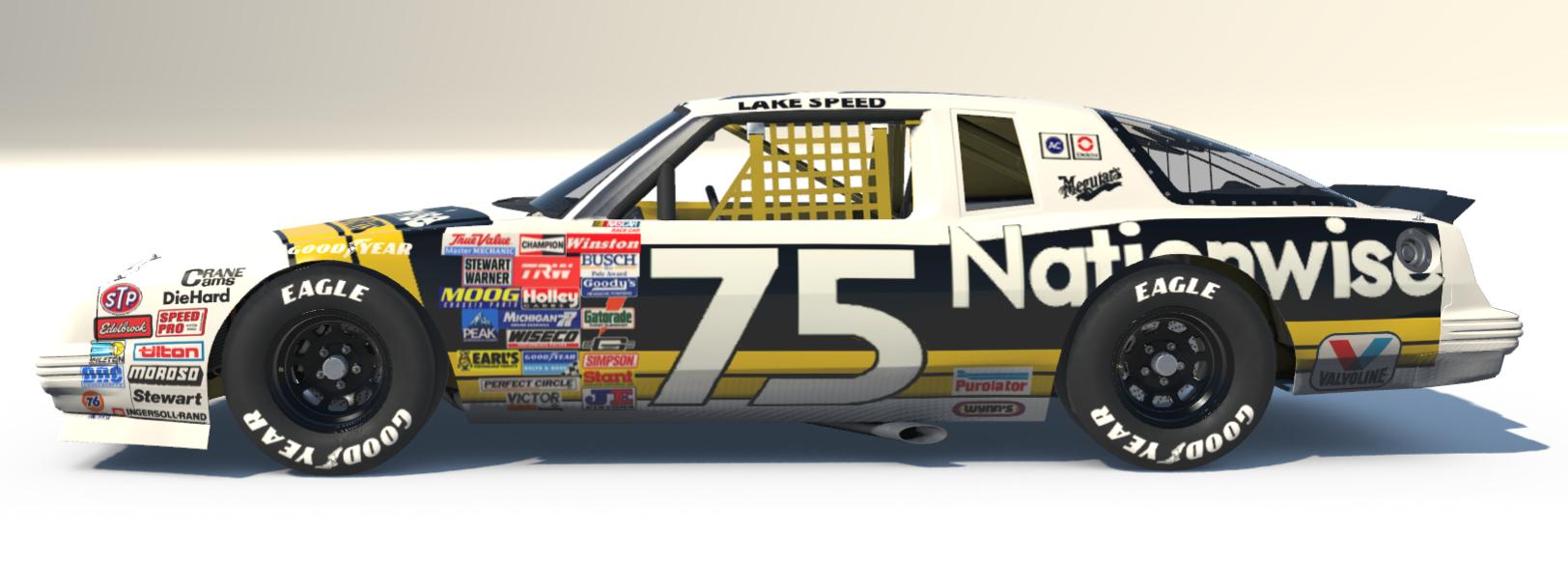#75 Nationwise Pontiac by Keith Batson - Trading Paints