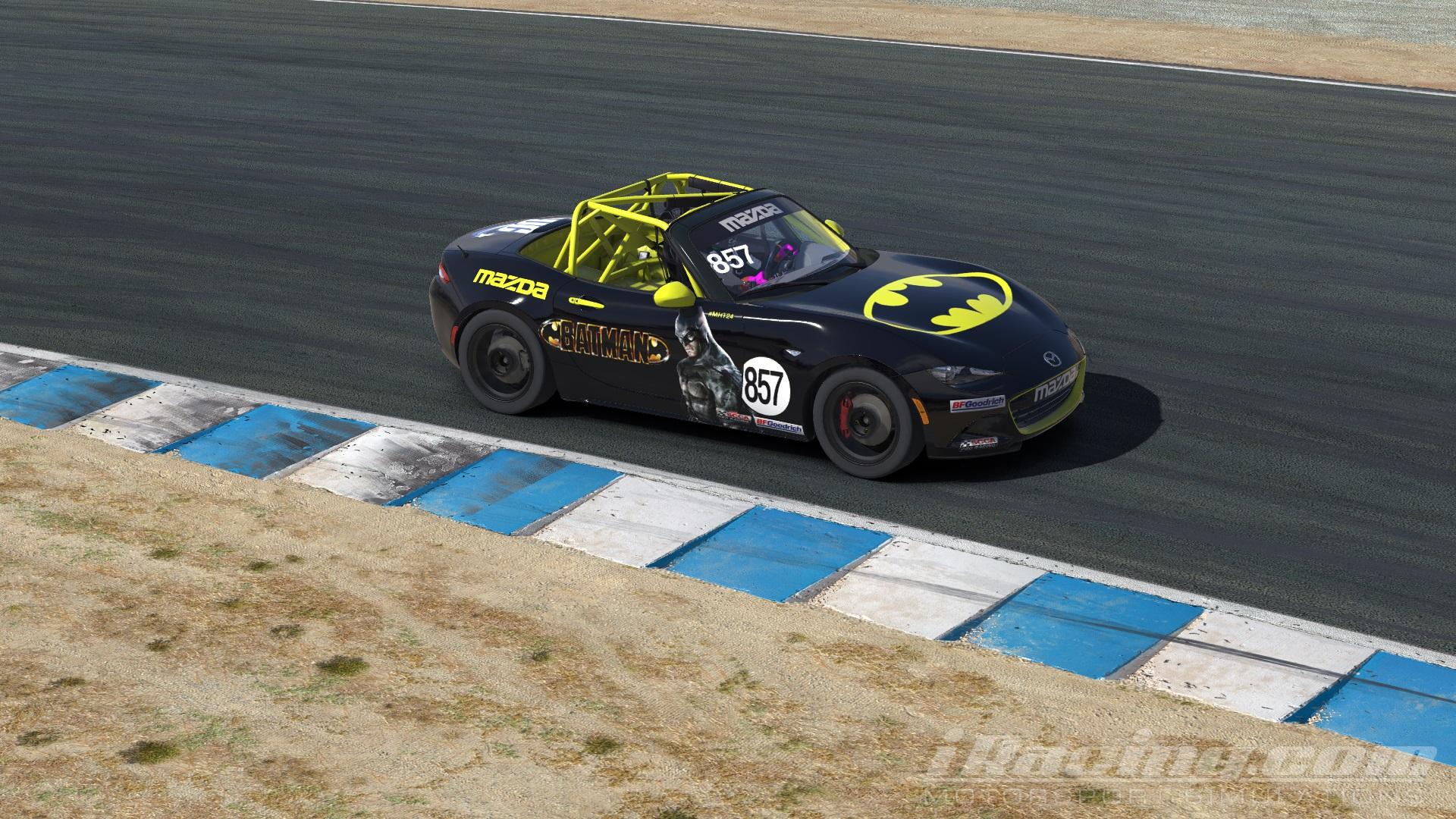 Mazda MX5 2016 batman by Sly Bernier - Trading Paints