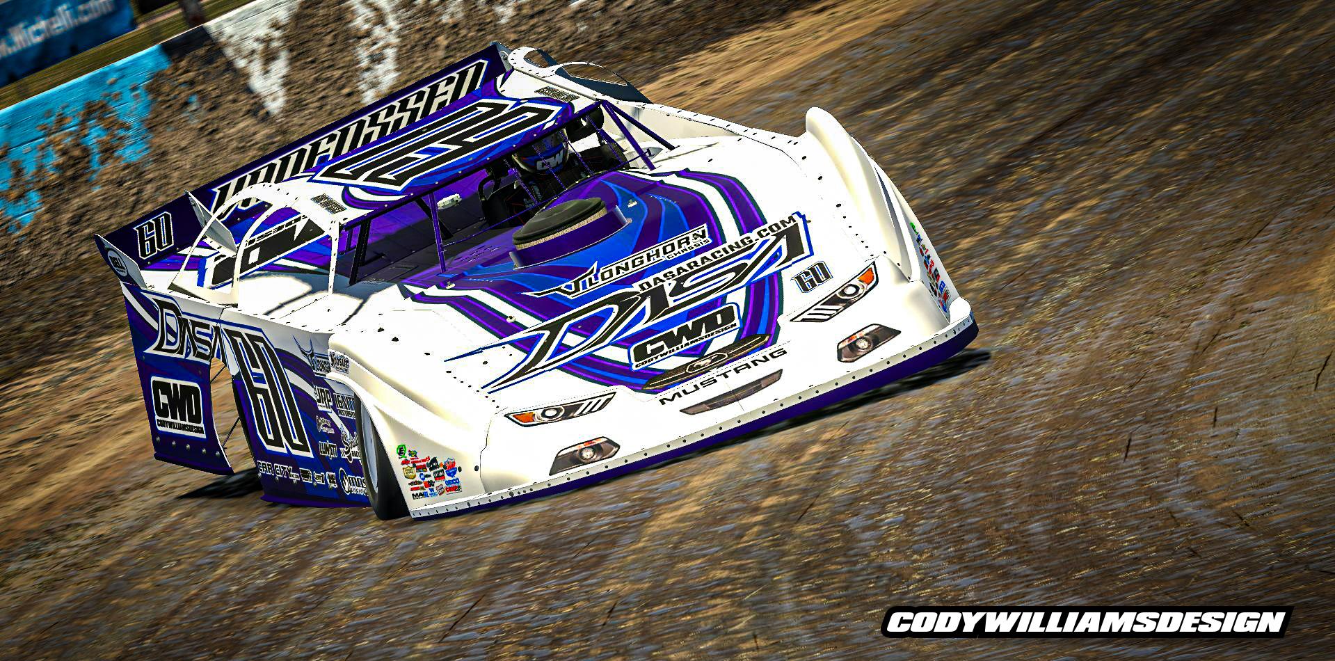 Kobe Vanfossen Dirt Late Model! by Cody G Williams - Trading Paints