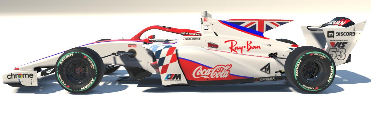 Nigel Foster Super Formula Livery by Nigel Foster - Trading Paints