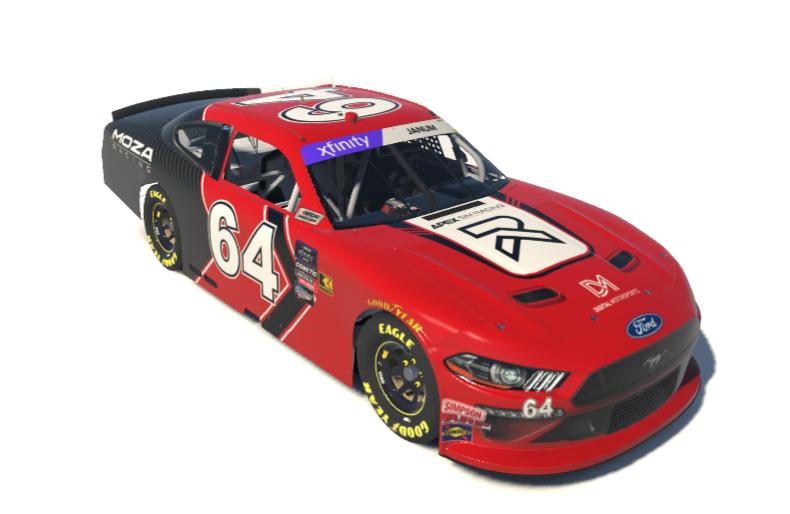 Team RedX - Nascar Xfinity Ford Mustang by Jonas J. - Trading Paints