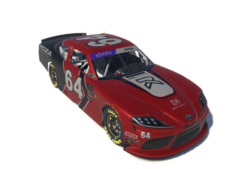 Team RedX - Nasxar Xfinity Toyota Supra by Jonas J. - Trading Paints