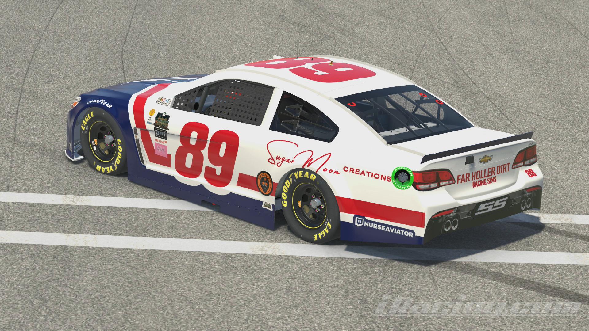 2023B Ty McIntosh NA Chevy SS (Giants colors) by Vic Bloom - Trading Paints