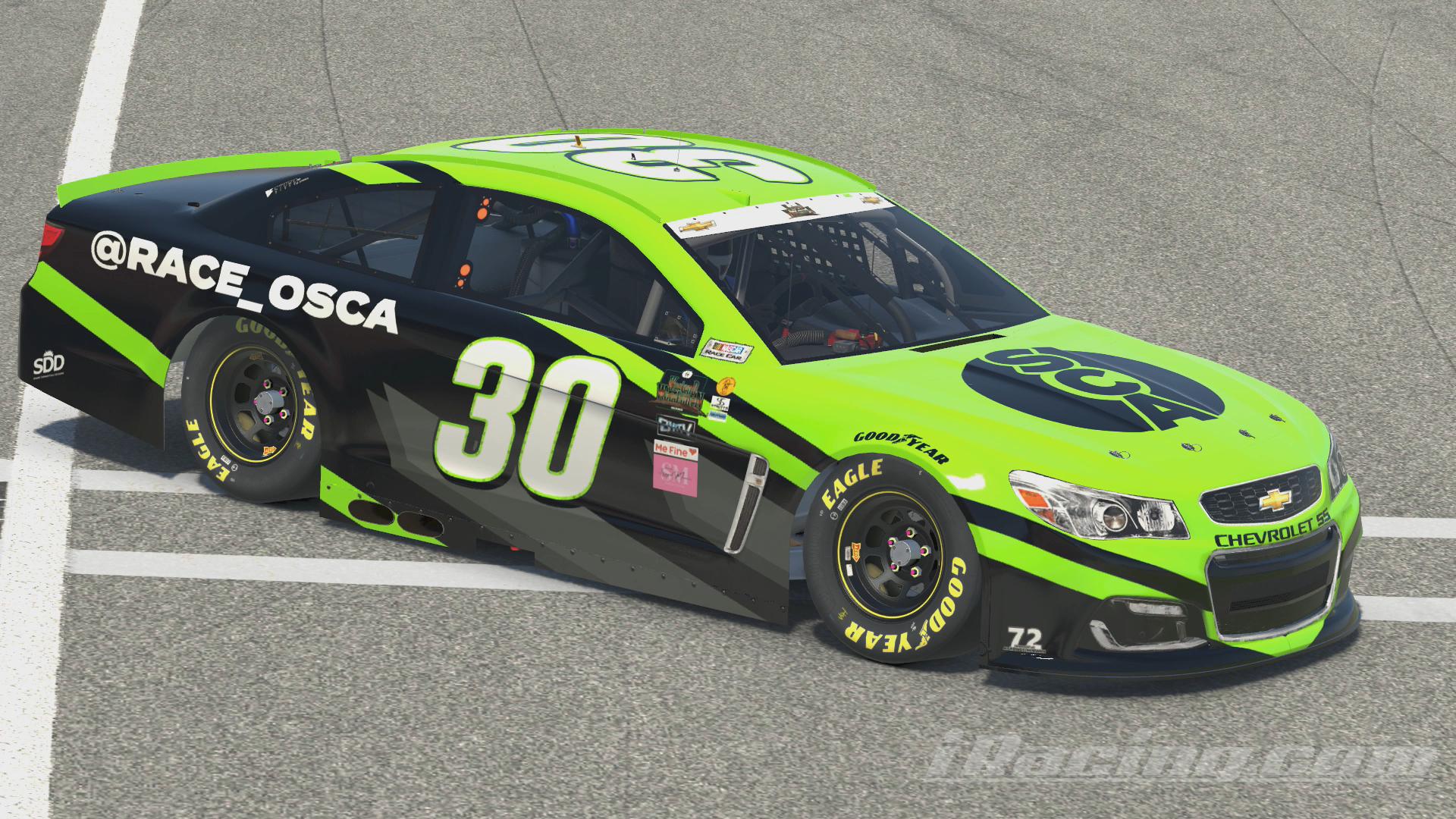 2023B OSCA Chevy SS (2021 Throwback) by Vic Bloom - Trading Paints