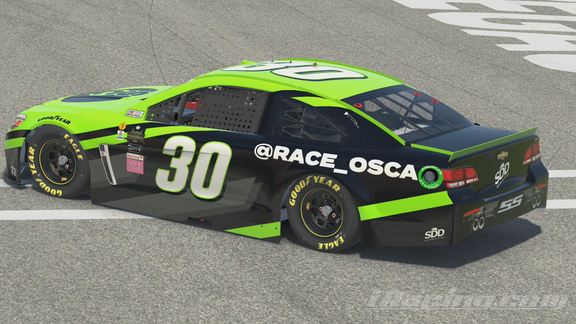 2023B OSCA Chevy SS (2021 Throwback) by Vic Bloom - Trading Paints