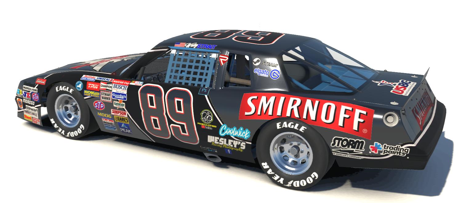 #89 Smirnoff 1987 Chevy by Wesley Strait - Trading Paints