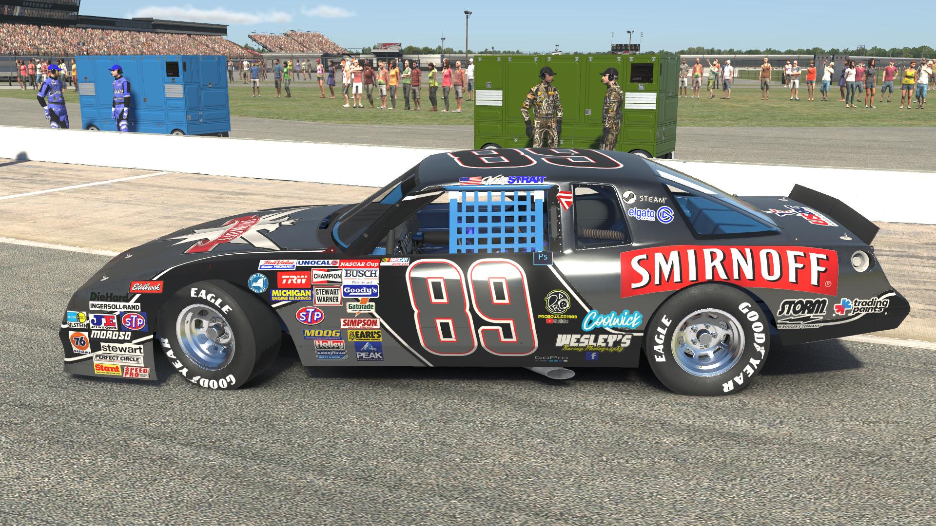#89 Smirnoff 1987 Chevy by Wesley Strait - Trading Paints