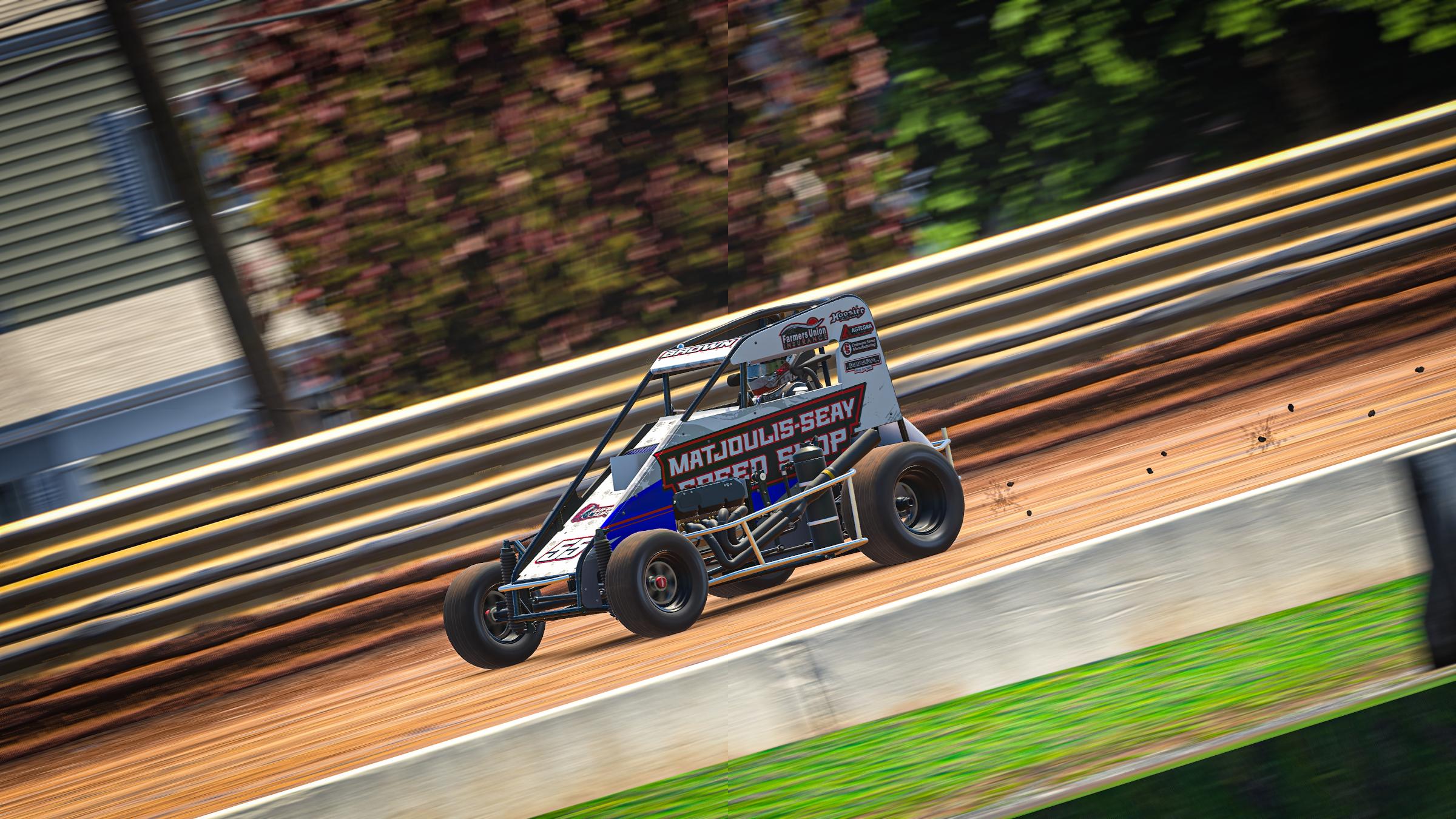 Keagan Brown #555 Warrior Racing Midget by Keagan B. - Trading Paints