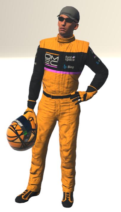 OMEC S4 Suit Orange by Patrick Cantrell - Trading Paints
