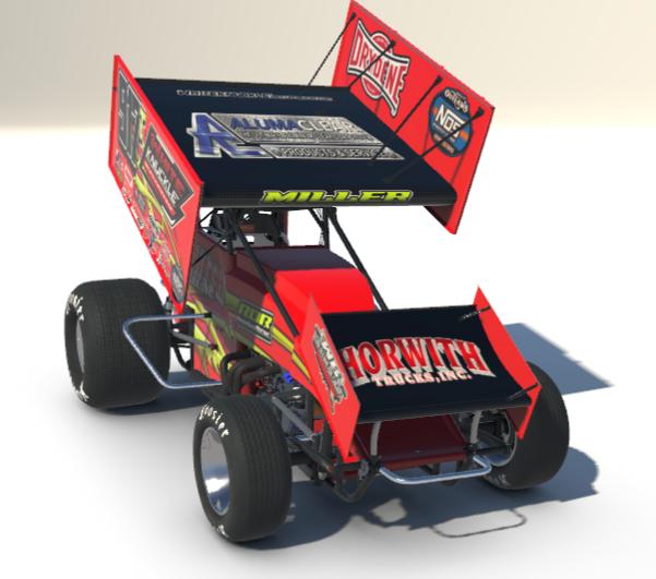 Teague Miller WKSS Sprint by Wade B. - Trading Paints