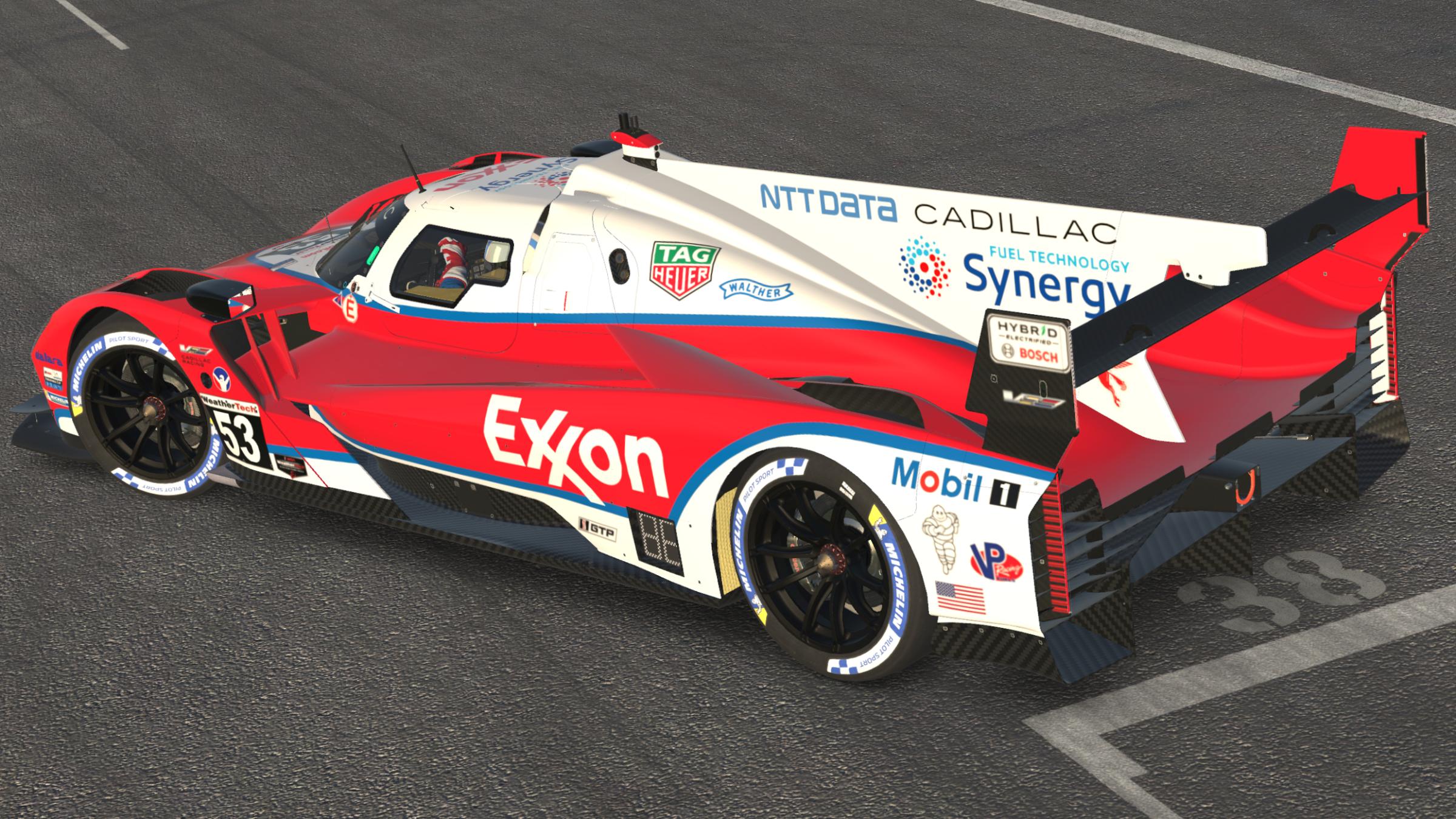 Exxon Cadillac V-Series.R GTP by Tom W. - Trading Paints