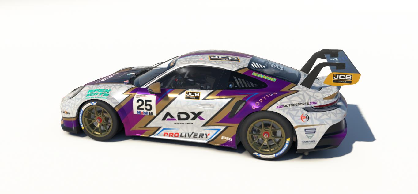 Porsche 992 Cup ADX Racing eSport ProLivery by Stefano Deleonardis ...