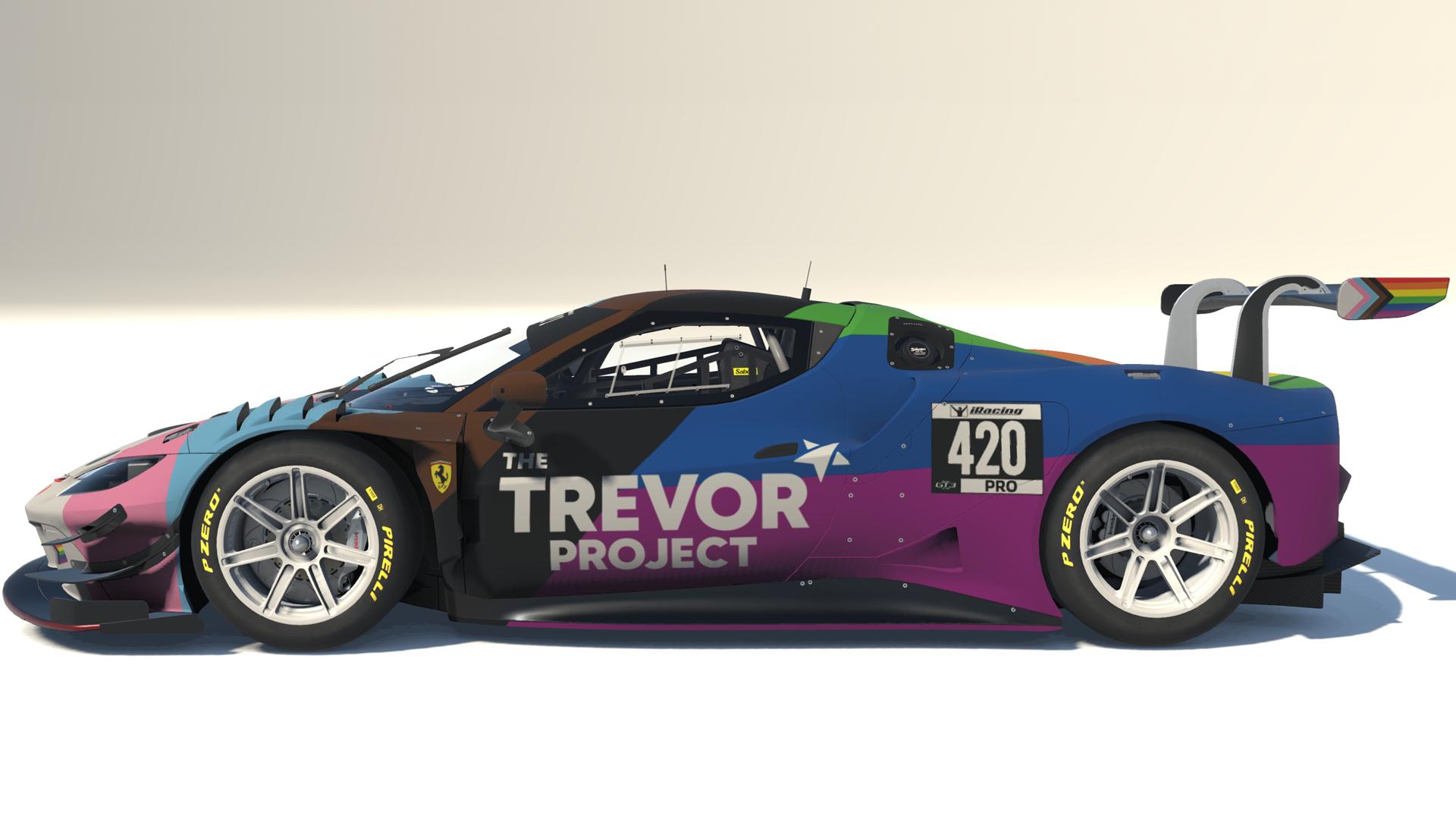 Ferrari 296 GT3 Pride Progress V2 by Carson C. - Trading Paints