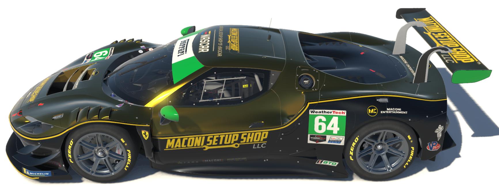Maconi Setup Shop - Sponsored Driver (Gold) - Ferrari 296 GT3 23S4 by ...