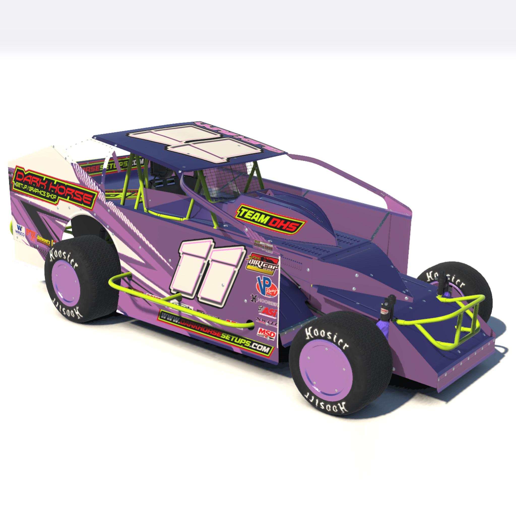 Pink Dark Horse for Alex Sunn by Alan Purser - Trading Paints