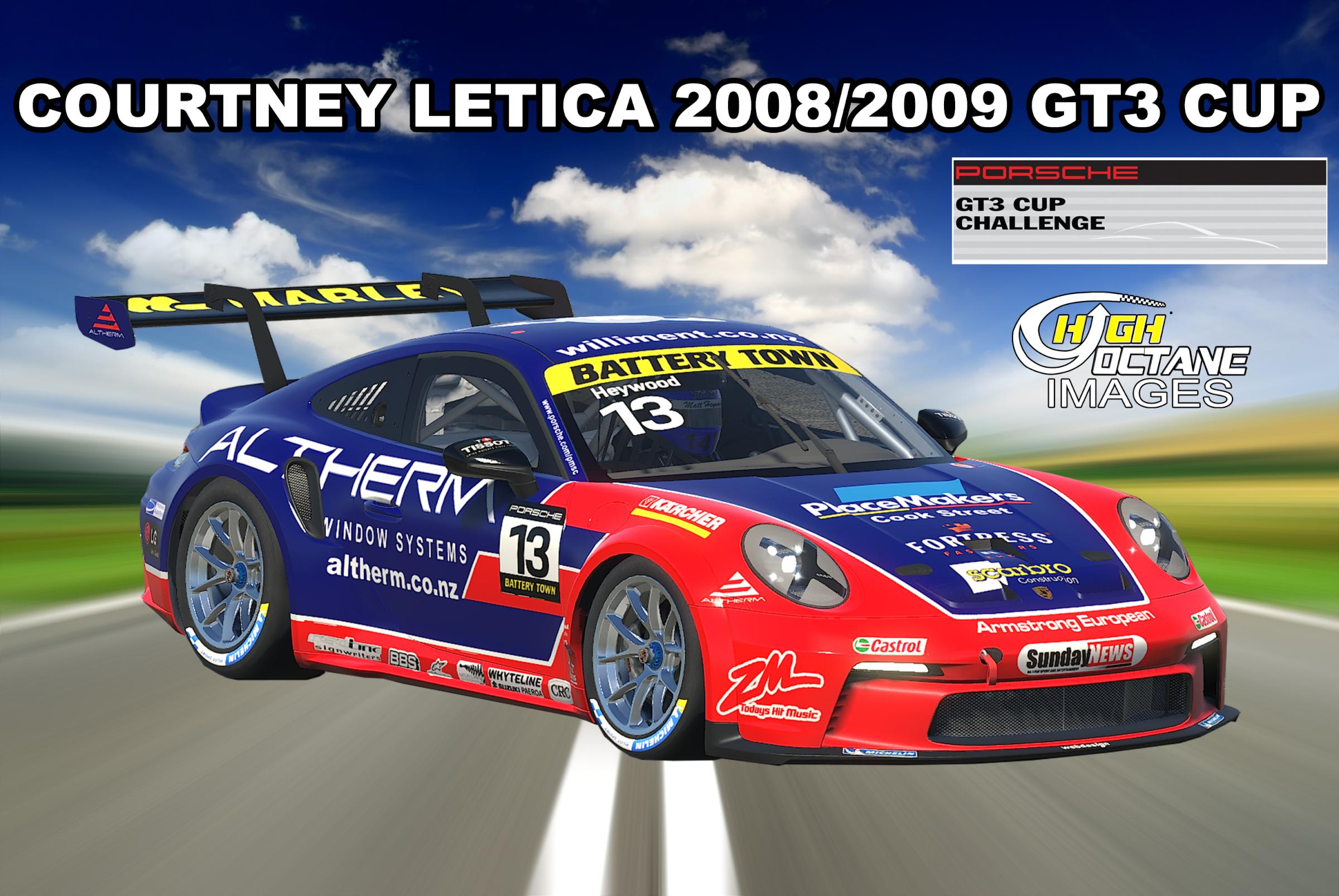 Courtney Letica 2008/2009 NZ Porsche GT3 Cup by Matt Heywood - Trading ...
