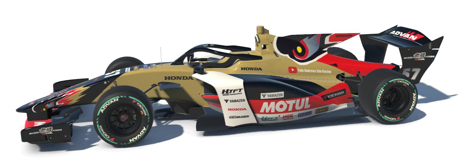 Team Mugen Tomoki Nojiri 2020 Inspired Super Formula SF23 Toyota by Tom Andrews - Trading Paints