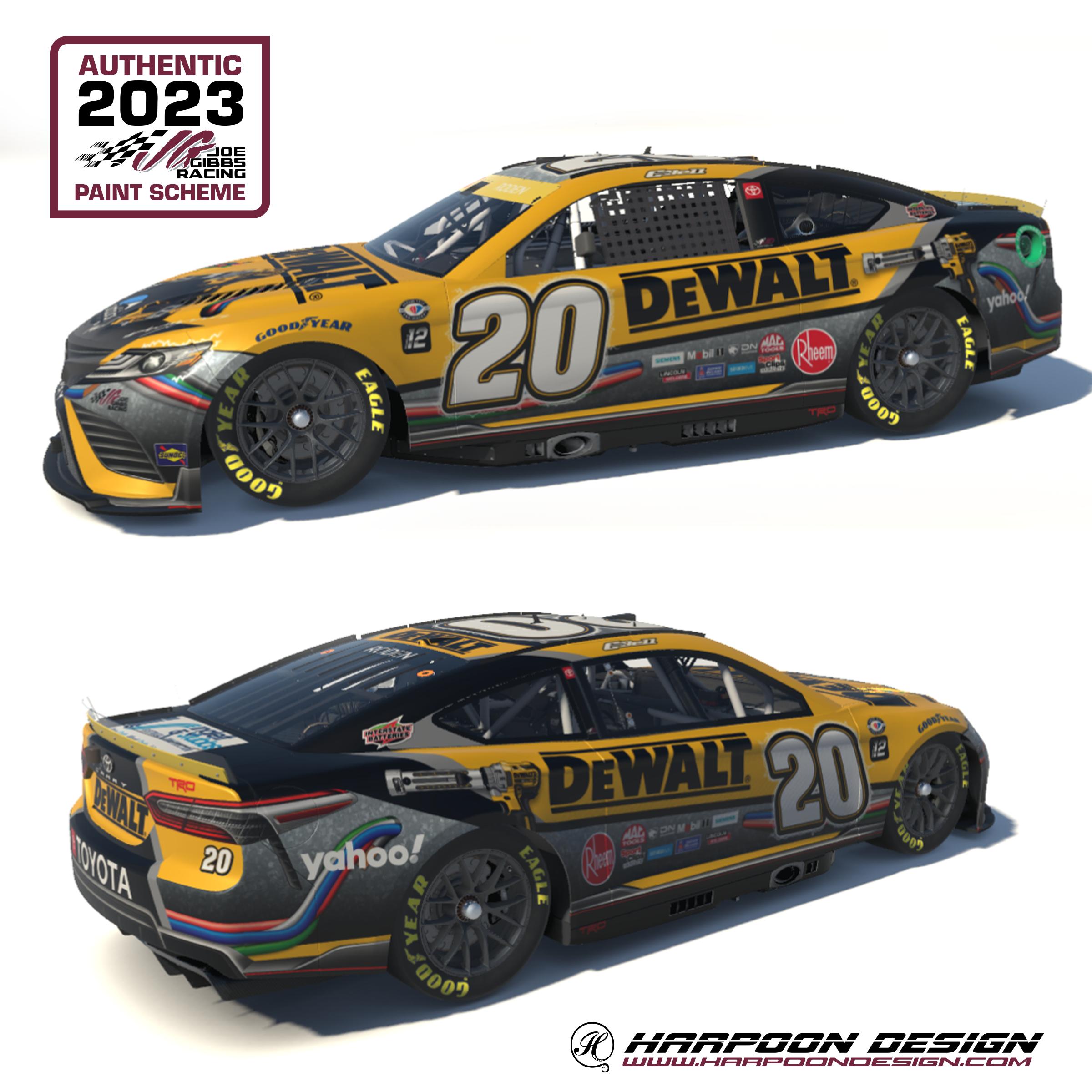 2023 Christopher Bell Dewalt Electric Camry No Num by Brantley Roden ...