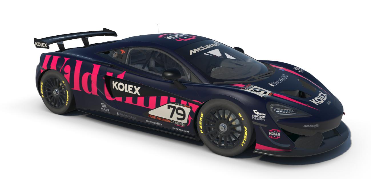 2023 Wild things Racing McLaren GT4 by Denise Pope - Trading Paints