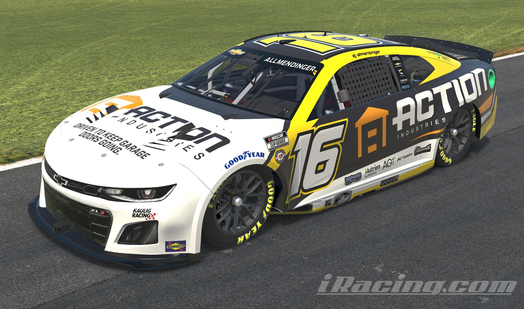 2023 AJ Allmendinger Action Industries Camaro by Michael DiPasquale ...