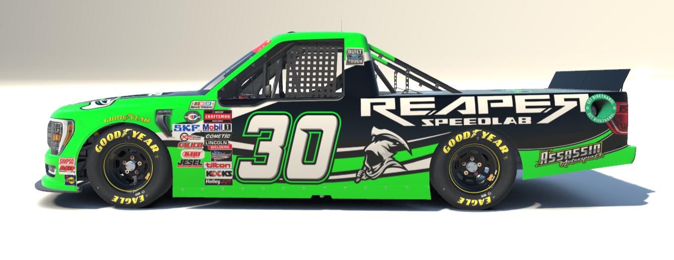 Justin Gann Reaper Speedlab F150 by Steven Ayers Jr - Trading Paints