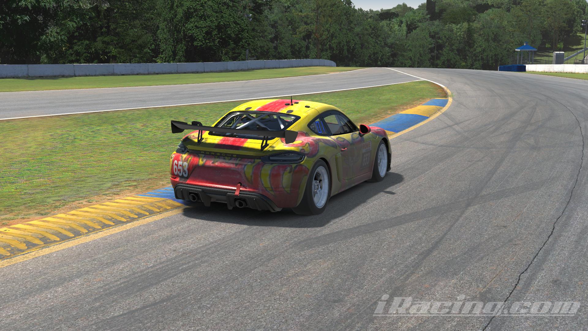 Porsche 718 GT4 hand drawn fennekin/braixen car by James S - Trading Paints