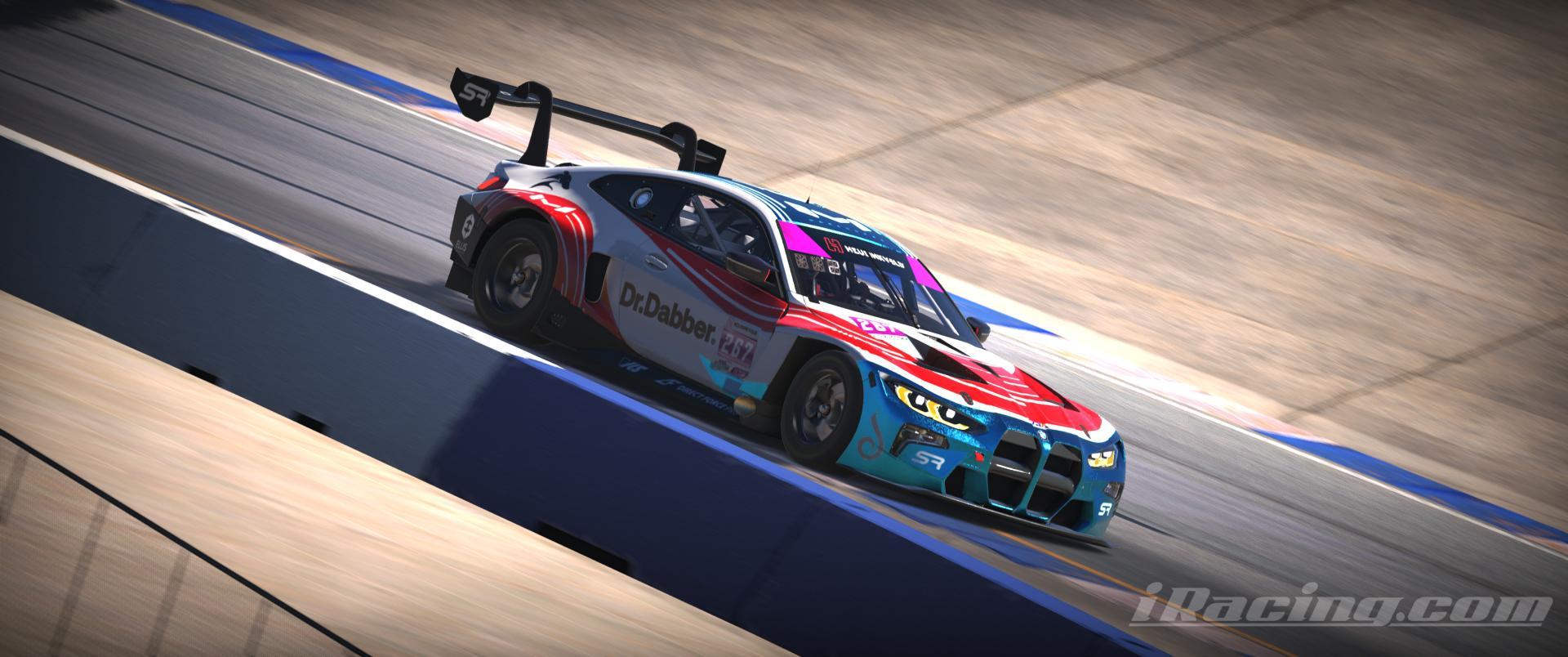 BMWGT3 Satellite Racing Dabber Blue by David Michael N. - Trading Paints